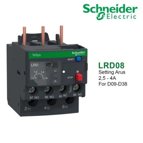 Jual Thermal Overload Relay LRD08 /10/12/14/16/21/22 s/d LRD32 - LRD22 ...