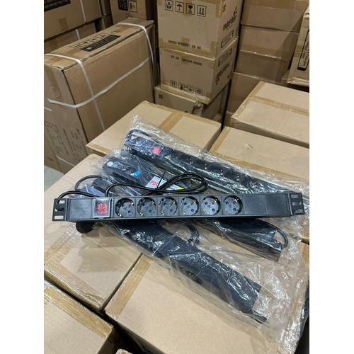 Jual Power Distribution Unit PDU 6 OUTLET with on/off switch /PDU 6 ...