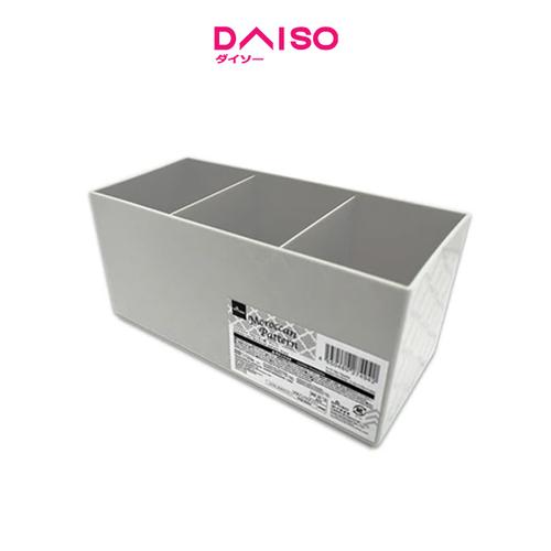 Jual Daiso Cosmetic box (Moroccan pattern Gray) - Jakarta Pusat - DAISO ...