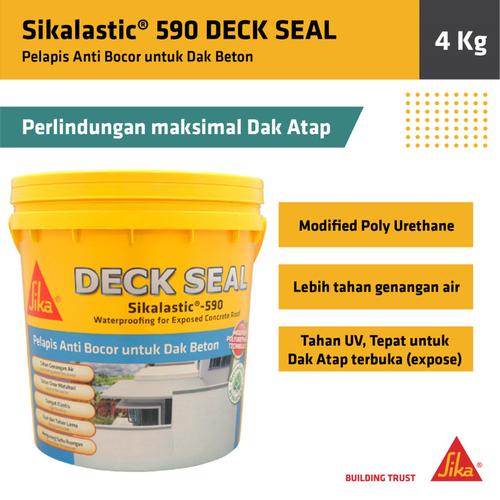 Promo Deck Seal Sikalastic 590 Waterproofing Anti Bocor Dak Beton 4Kg ...