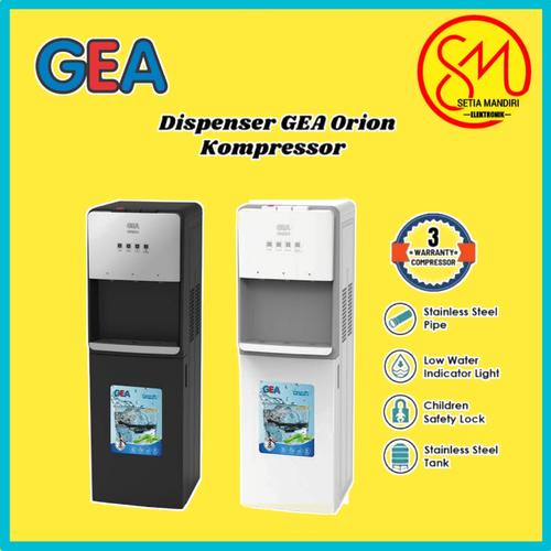 Promo WATER DISPENSER GEA ORION GALON BAWAH KOMPRESSOR - Putih Cicil 0% ...