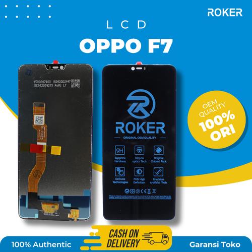 Jual LCD OPPO F7 LCD TOUCHSCREEN FULLSET ORIGINAL BY ROKER - Jakarta ...