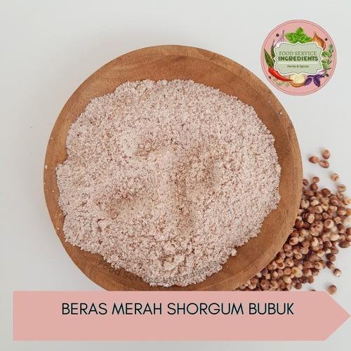 Jual Shorgum merah bubuk 25gr / biji shorgum bubuk/ shorgum merah ...