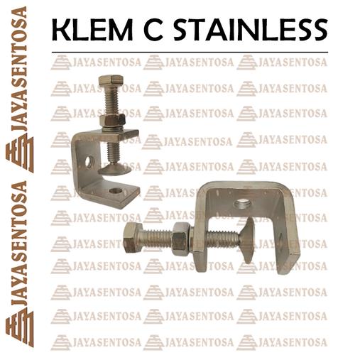 Jual Klem C Stainless SUS 304 / Klem C SUS304 - Jakarta Pusat - jaya ...