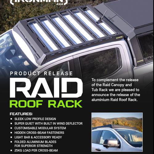 Jual IRONMAN 4X4 RAID ROOF RACK TRITON MV 2024 MITSUBISHI - Kota Medan ...