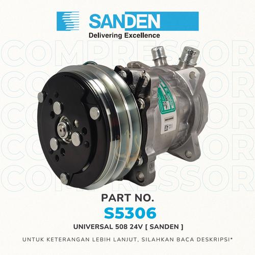 Jual compressor compresor kompresor 508 S5036 Sanden asli original 24v ...