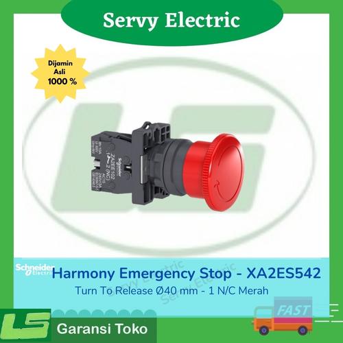 Jual Schneider Emergency Push Button IP 54 Tombol Darurat - XA2ES542 ...