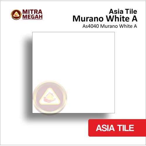 Jual KERAMIK ASIA TILE 40X40 MURANO WHITE A - Kab. Tulungagung - Mitra ...