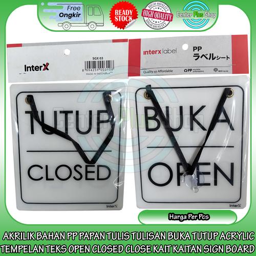 Jual Gantungan Tanda Sign Signage Board Papan Tulisan Label Akrilik ...