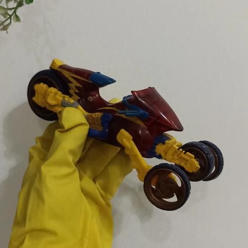 Jual Motor jonny Quest Cyber Cycle Vehicle Galoob 1996 + figure Hadji ...