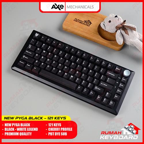 Jual KEYCAP - KEYCAPS - CHERRY - PYGA BLACK - ABS - DOUBLE SHOT ...