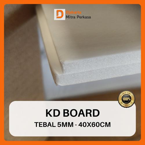 Jual KD Board Sheet Tebal 5mm Ukuran 40x60cm Material Pelapis Dua Sisi ...