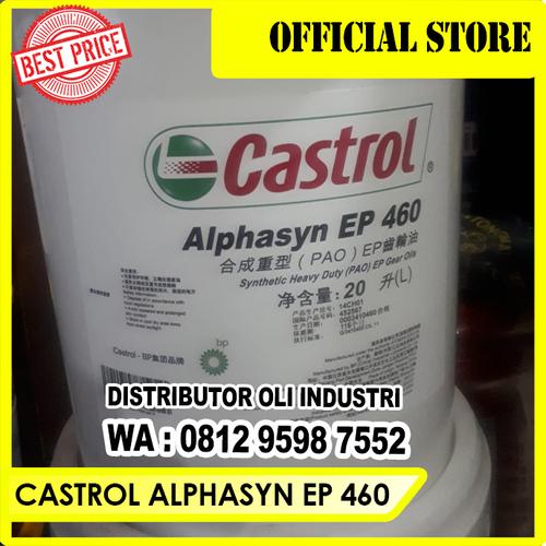 Jual CASTROL ALPHASYN EP 460 ( Synthetic Gear Oil - 20 Liter ) - Kota ...