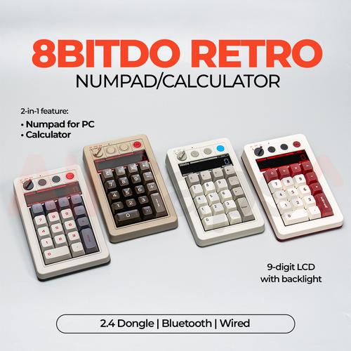 Jual 8BitDo Retro Numpad/Calculator Mechanical - M Edition - Jakarta ...