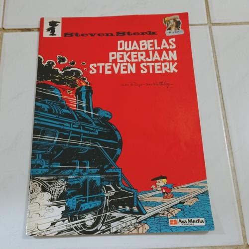 Jual komik serial Steven sterk dua belas pekerjaan Steven sterk ...