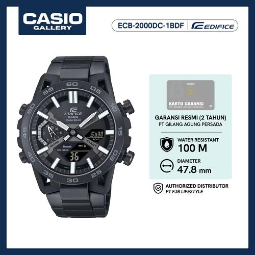 Promo Jam Tangan Pria Edifice ECB-2000DC-1BDF Analog Digital Cicil 0% ...