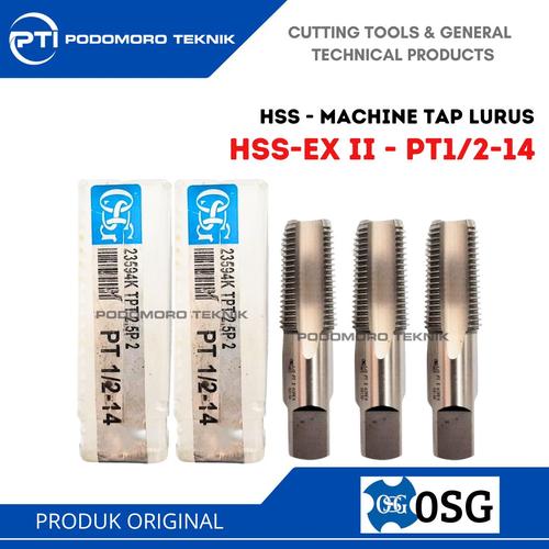 Jual Tap PT 1/2-14 Merek OSG Original HSS Tap PT 1/2-14 OSG HSS - Kab. Bekasi - PODOMORO_TEKNIK ...