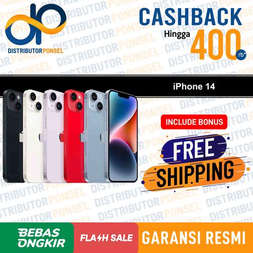 Promo Apple iPhone 14 Garansi Resmi - 128GB 256GB 512GB - 128GB ...