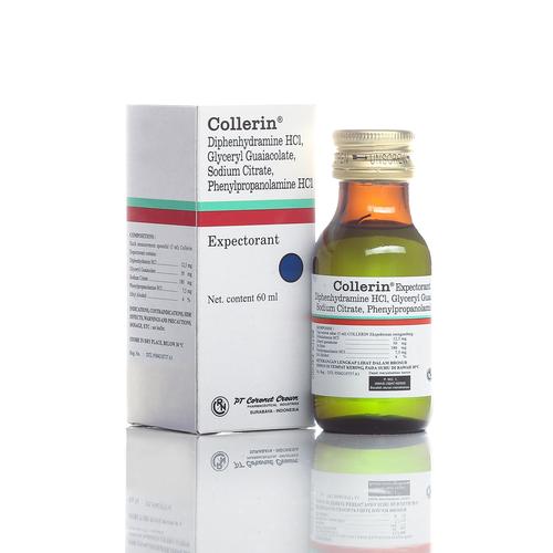 Jual Collerin Expectorant Sirup 60ml - Kab. Grobogan - farmavit | Tokopedia