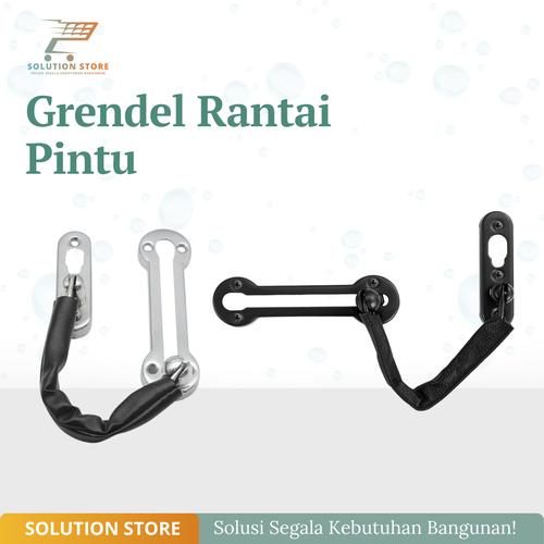 Jual Grendel Rantai Pintu Stainless 054s-Door Chain Kunci safety lock ...