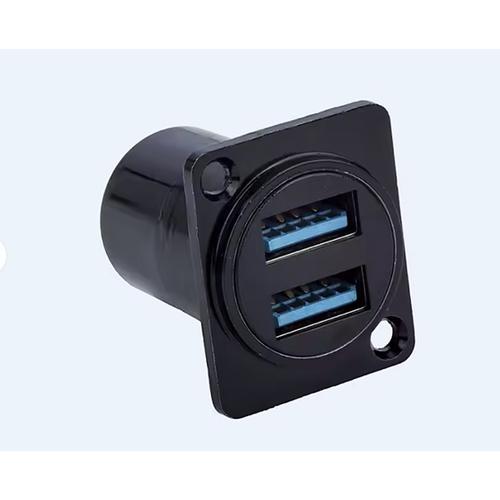 Jual Dual Port USB/Socket USB 3.0 type D Double Port / Chasis USB 3.0 ...