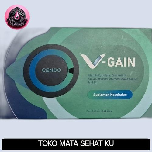 Jual CENDO V-GAIN - 1 BOX ISI 30 KAPSUL - Jakarta Timur - Toko Mata ...