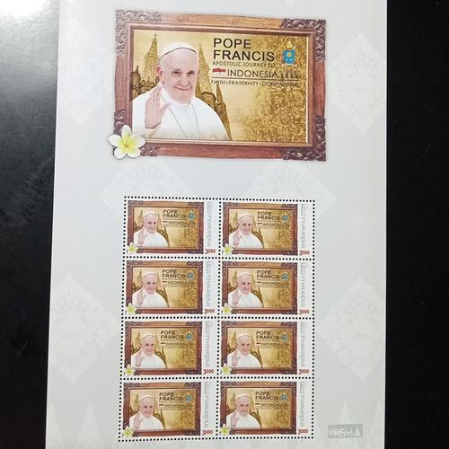 Jual Perangko Paus Fransiskus Pope Francis Jorge Mario Bergoglio ...