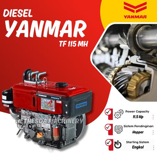 Jual Diesel Yanmar TF 115 11.5Hp TF115MH TF115MR TF115MRE - TF115 ...