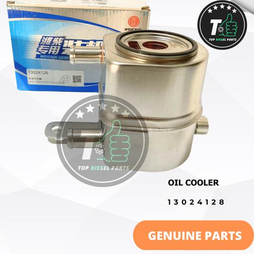 Jual 13024128 Oil Cooler Weichai Original TD-226B WP6 Genuine Asli ...
