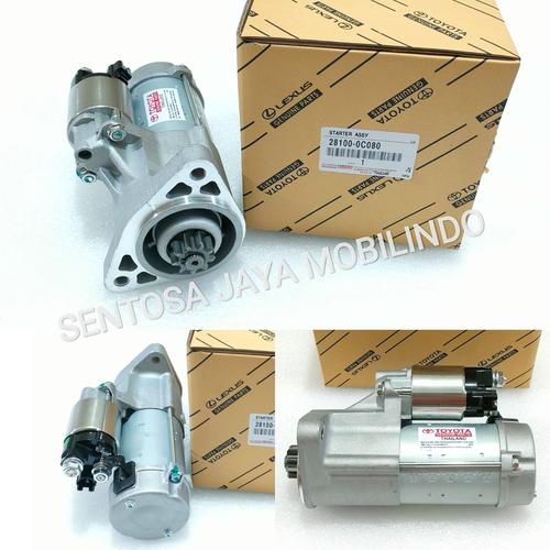 Jual Starter assy dinamo starter toyota innova reborn bensin 28100 ...