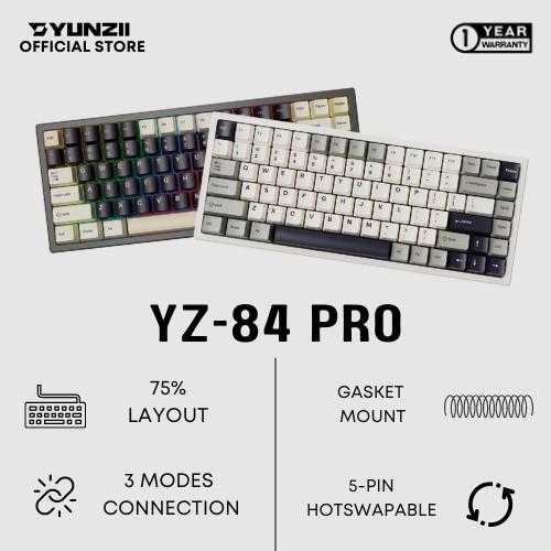 Jual Yunzii YZ84 Pro / YZ-84 Pro Mechanical Keyboard Gasket Wireless ...