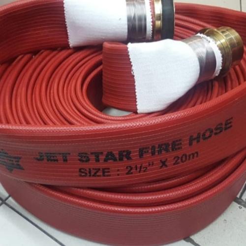 Jual FIRE HOSE RUBBER JET STAR / FIRE HOSE HYDRANT C/W + COUPLING ...