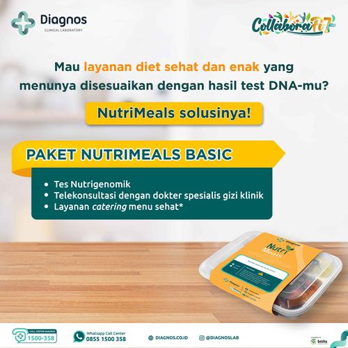 Promo NutriMeals (Basic) - Diagnos Laboratorium - (J)7h+1xDokter Cicil 0% 3x - Jakarta Pusat ...