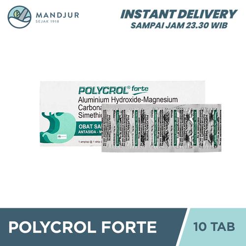 Jual Polycrol Forte 10 Tablet - Obat Sakit Maag dan Asam Lambung ...