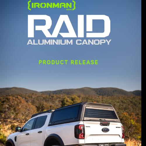Jual RAID ALUMINIUM UTE CANOPY FORD RANGER NEXT GEN T9 WILDTRACK RAPTOR ...