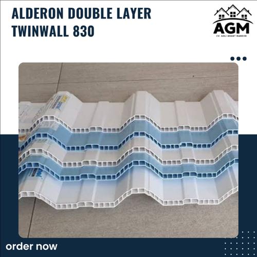 Jual alderon double layer twinwall 830 tebal 10 mm lebar 83 cm panjang ...