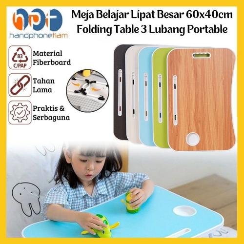 Promo Meja Belajar Lipat Besar Serbaguna Folding Table Portable dengan ...