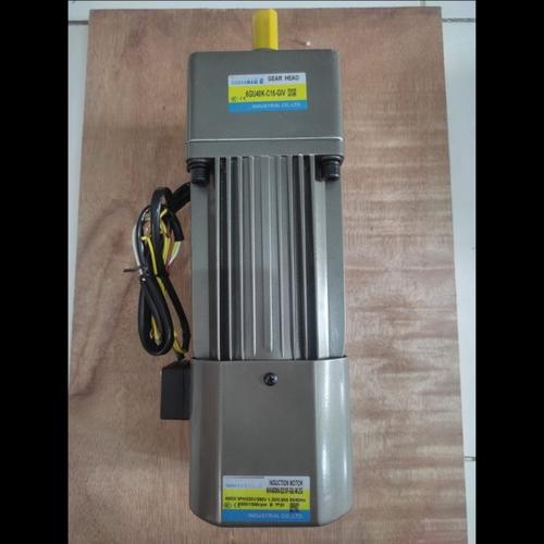 Jual AC motor gearbox 220/380V 400W 3 Phase with breaker - 1:5 ...