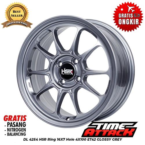 Jual Velg Mobil Racing Vios HSR DL Ring 16 Lebar 7 Hole 4 x 100 Glossy ...