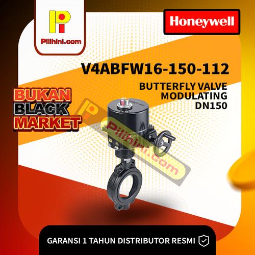 Jual Honeywell V4ABFW16-150-112 Motorized Butterfly Valve Modulating ...