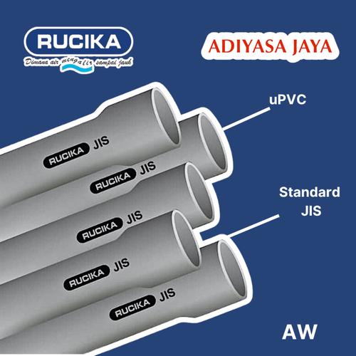 Jual Rucika JIS AW (Rucika) / Pipa PVC Kelas AW - 1/2 - Jakarta Barat - Adiyasa Jaya | Tokopedia