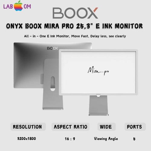 Jual ONYX BOOX MIRA PRO ALL-IN-ONE E INK MONITOR WQHD+ 25.3” - Jakarta ...