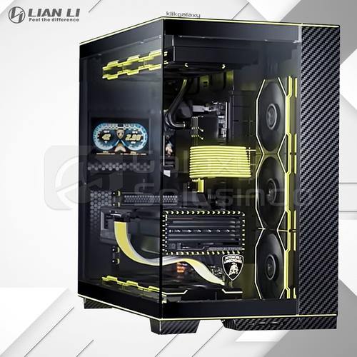 Promo LIAN LI O11D EVO RGB Automobili Lamborghini Edition Tempered ...