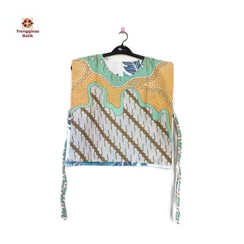 Jual OUTER VEST BOLAK BALIK 2 MOTIF BATIK WANITA MUAT JUMBO WARNA CERAH ...