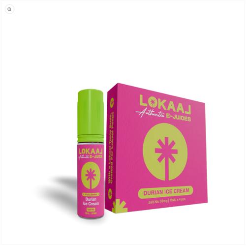 Jual LIQUID SALTNIC - LOKAAL SALTNIC DURIAN ICE CREAM BY LOKAAL MOVI ...