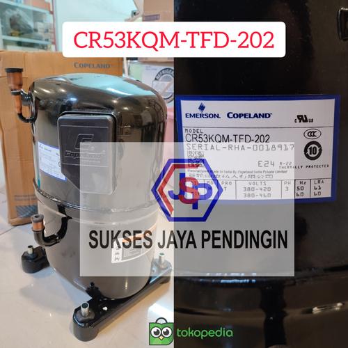 Jual Compressor Copeland Piston CR53KQM-TFD-202 Original / CR53KQM ...