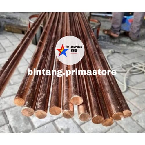 Jual Stick Rod / Stik Grounding 9,5mm x 2mtr Full Tembaga Asli Tembaga ...