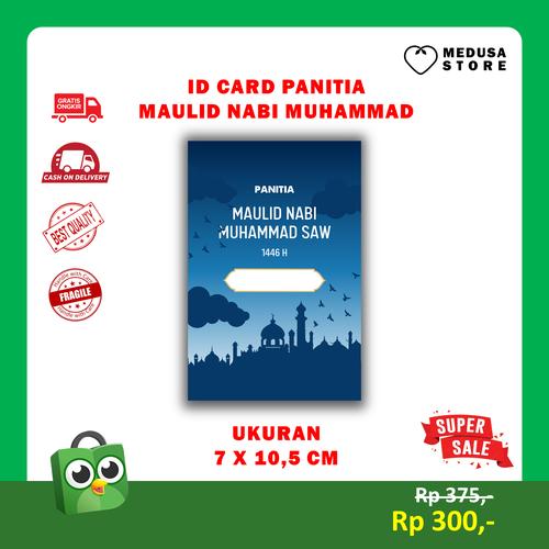 Promo Id card/nametag/name tag panitia acara maulid nabi – custom - ID ...