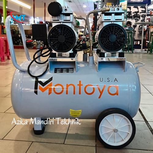 Jual COMPRESSOR ANGIN MONTOYA 2HP 1440 RPM MEDIS OILESS COMPRESSOR ...