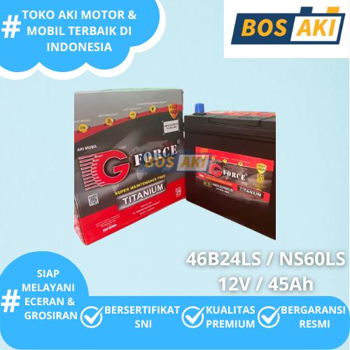 Jual Aki Kering WULING CORTEZ G-Force Titanium Kering 46B24LS / NS60LS - Kota Tangerang - BosAki ...